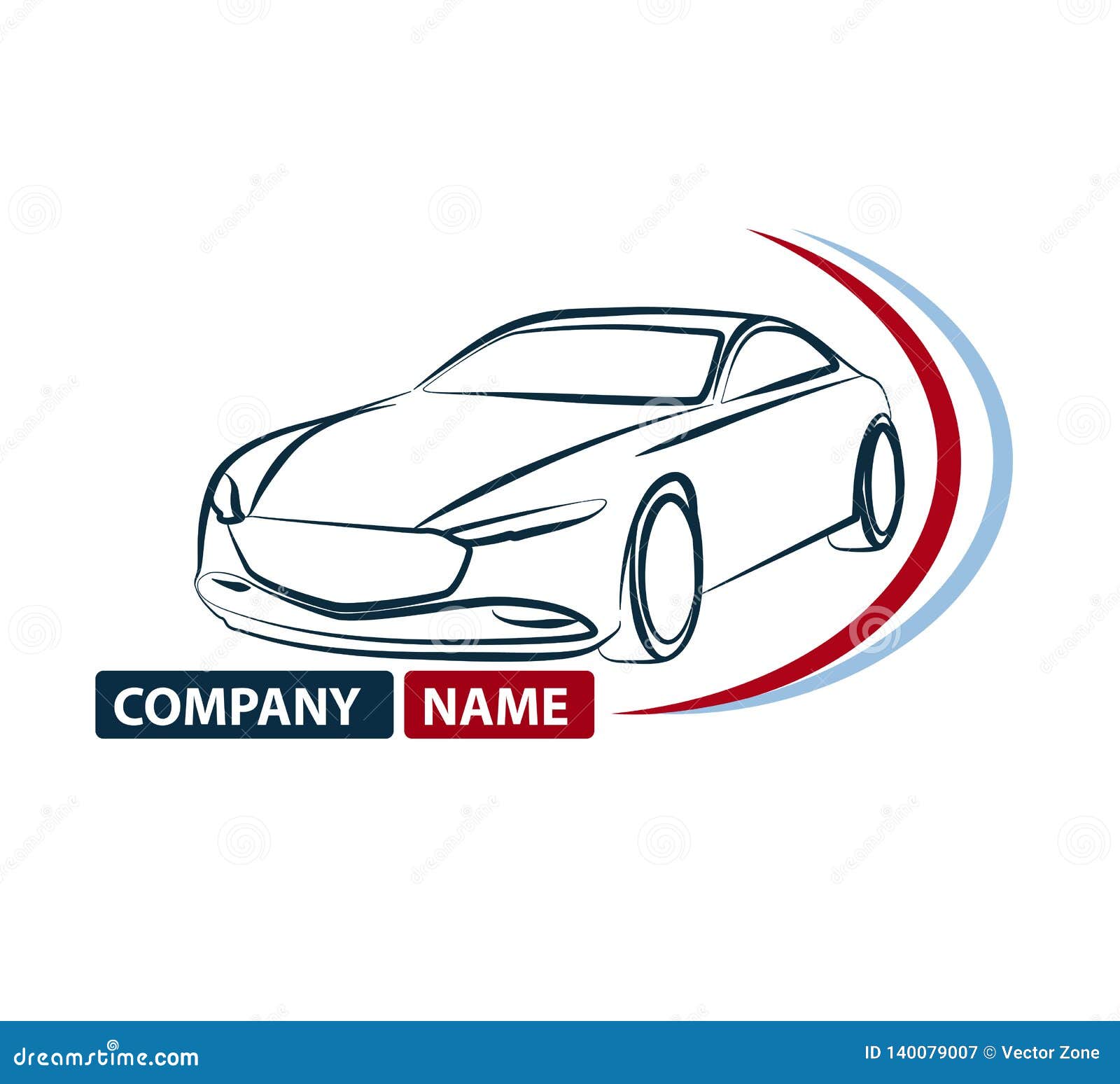 Car Logo Design. Creative Vector Icon, Auto Car Logo Icon. Logotype ...