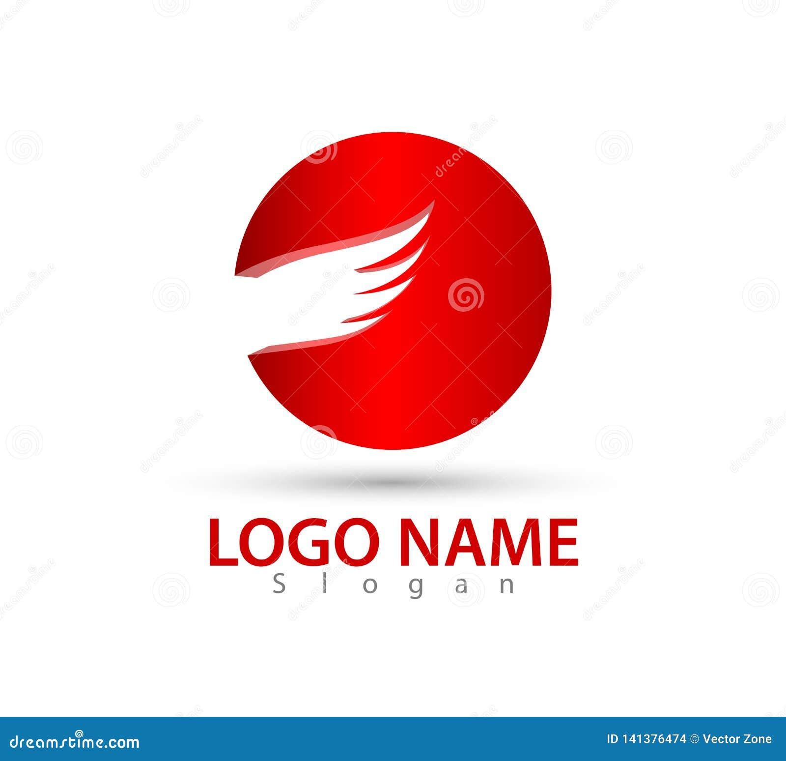 Circle With Wings Logo