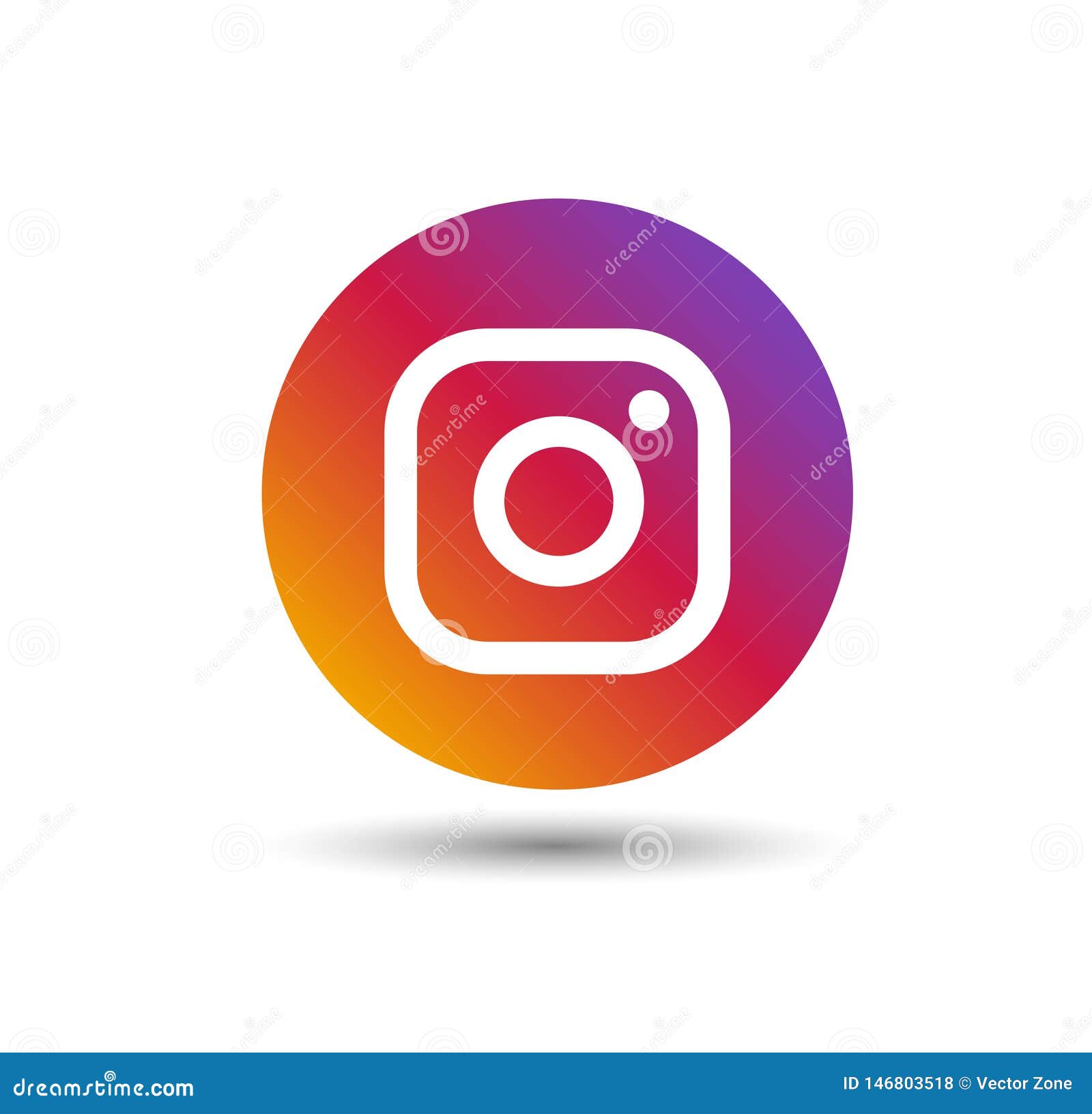 Instagram Logo Vector Circle
