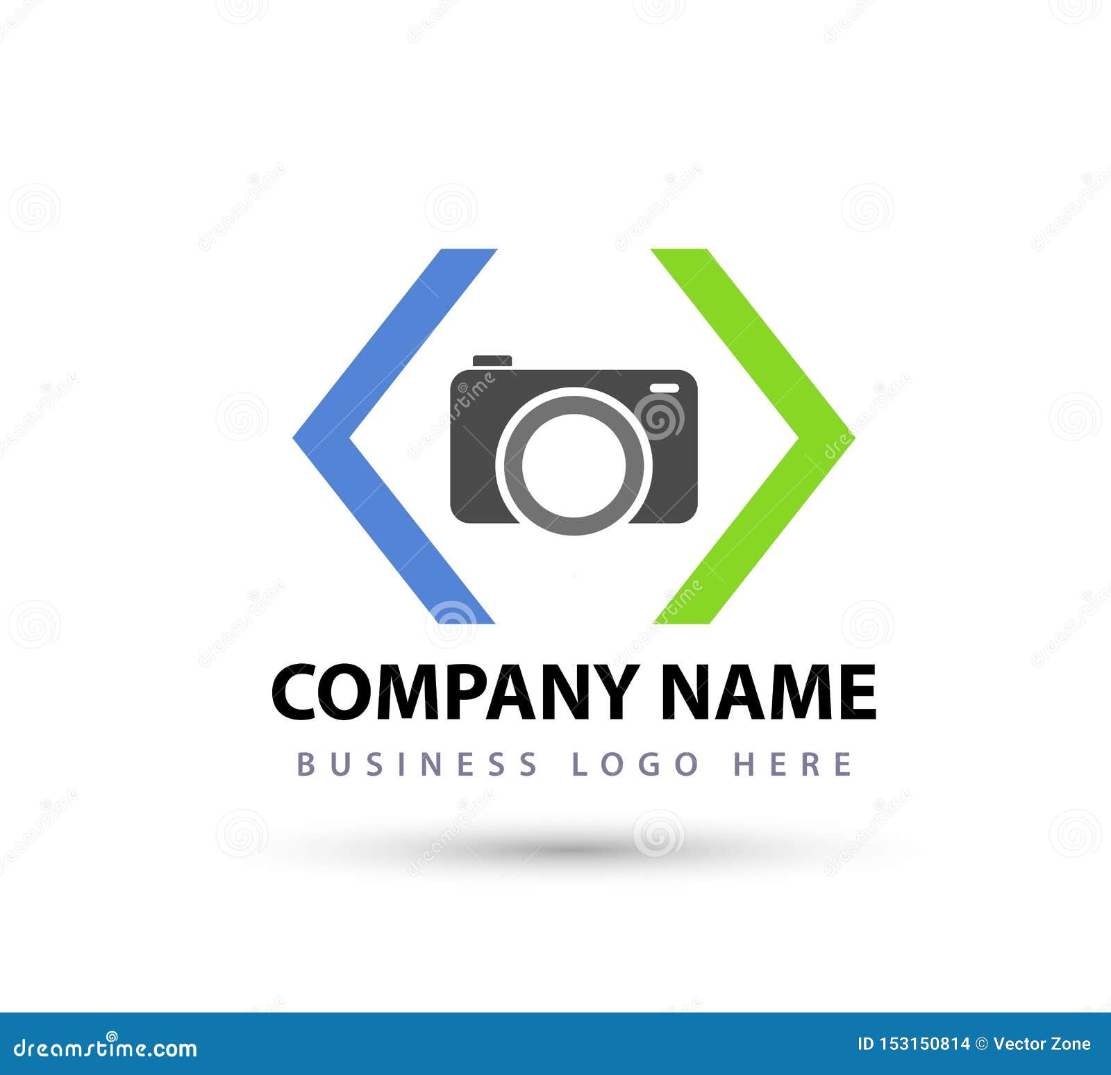 Abstract Square, Camera ,arrow Shaped Colorful New Business Logo for ...