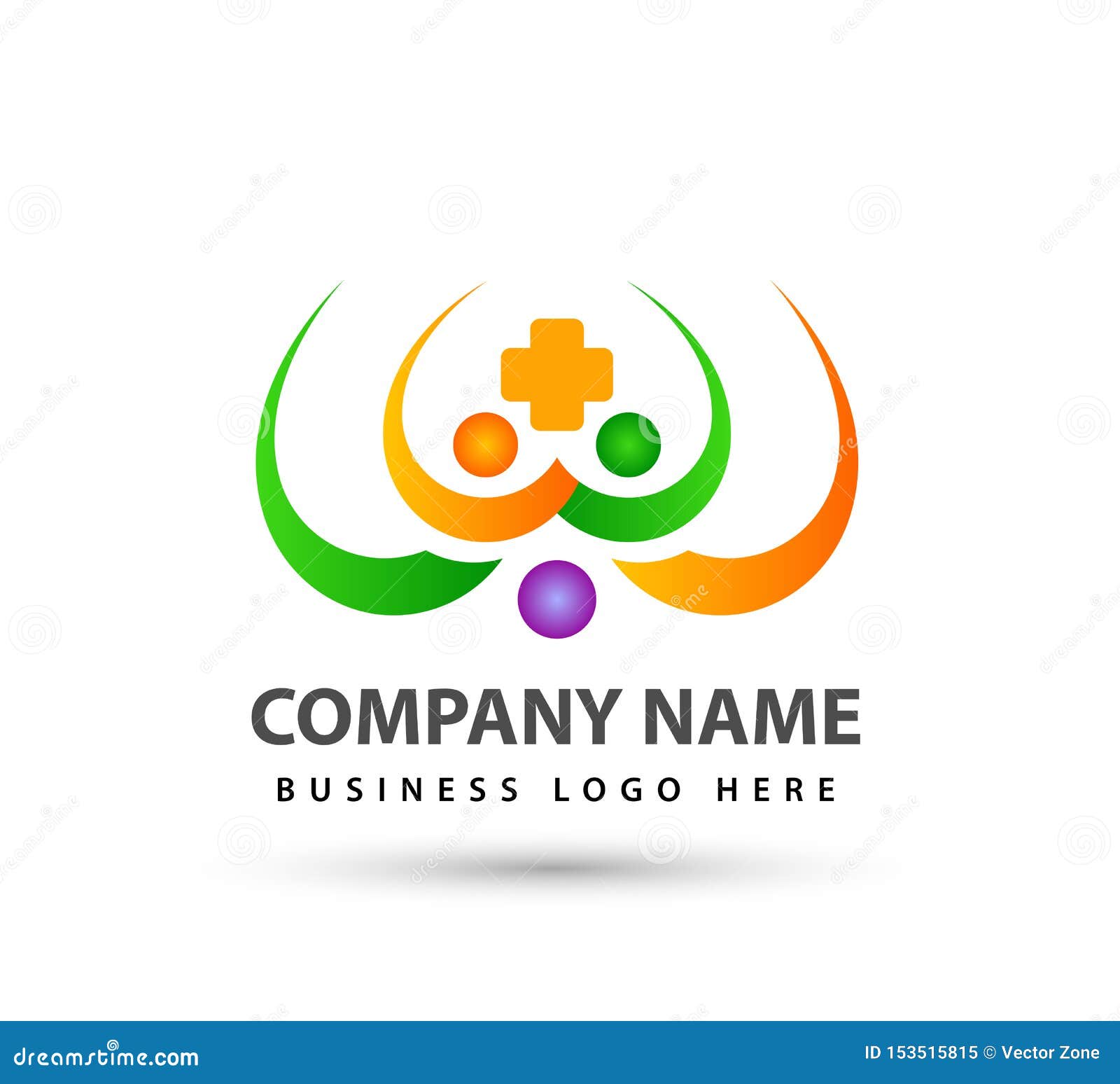 Teamwork Management People Group Together Health Care Globe New Concept ...