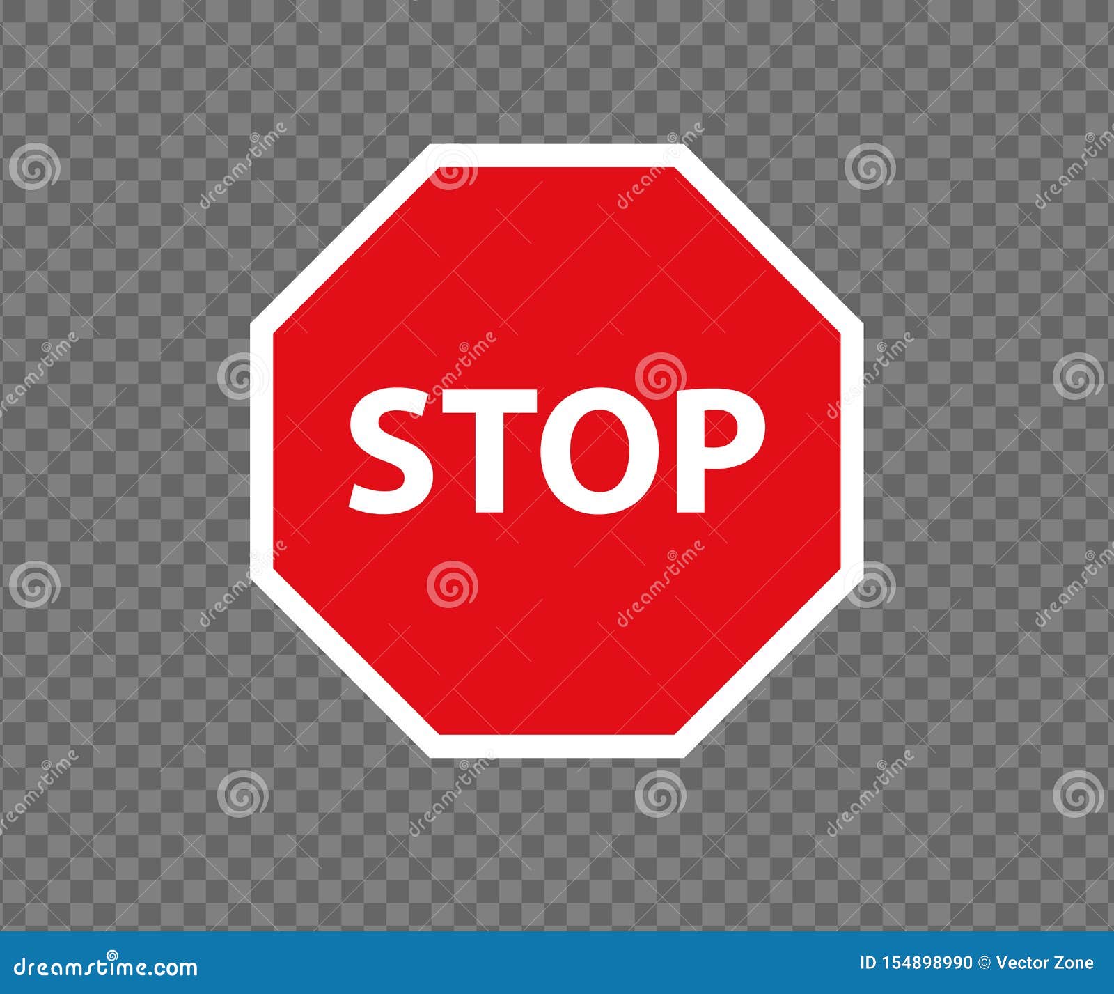 Stop Road Sign. New Red Do Not Enter Traffic Sign. Caution Ban Symbol ...