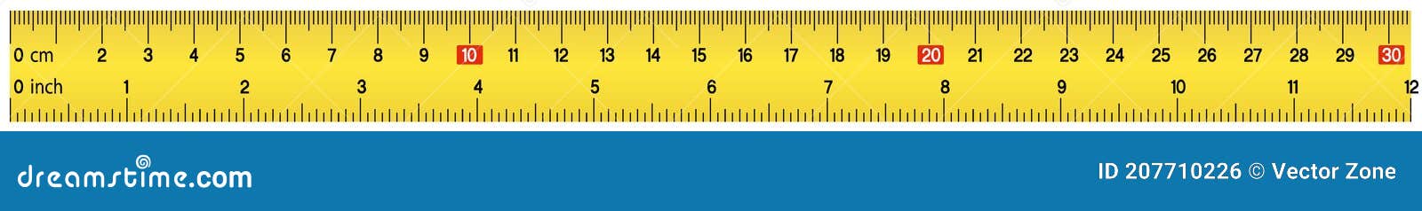 Yellow Measure Ruler Centimeter Vector Tape Centimeter Illustration on ...