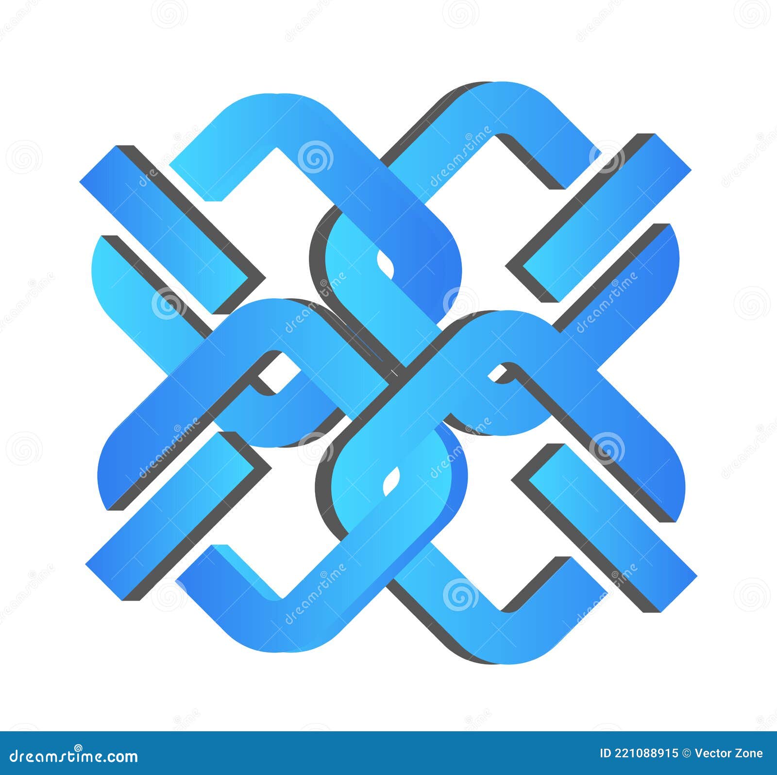 Square Line Logo. Power Switch Icon. Together Concept Logo. Stock ...