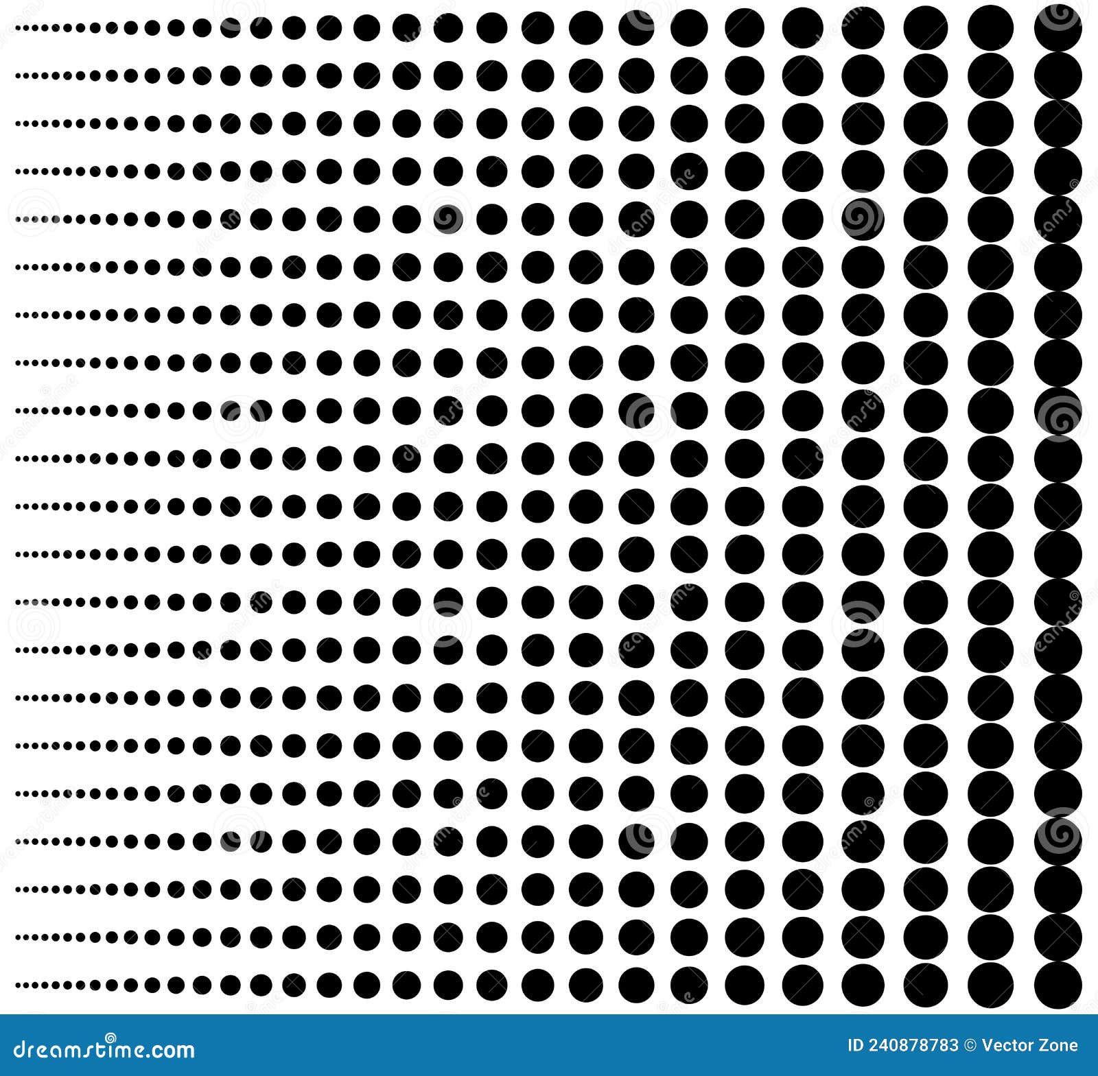 Radial Halftone Pattern Texture Vector Background Stock Vector ...