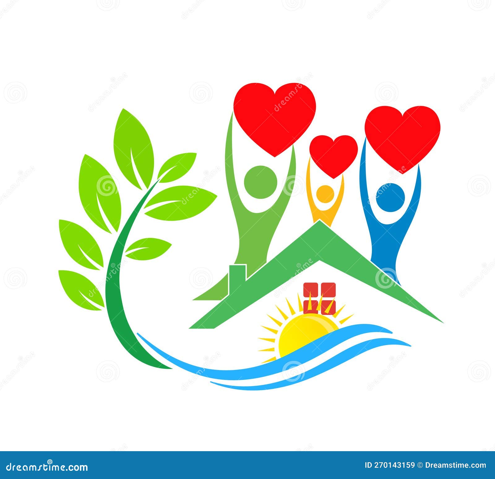 People Together Logo stock vector. Illustration of simple - 270143159