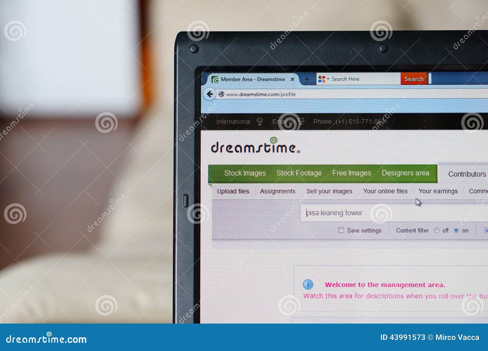 Dreamstime website editorial stock photo. Image of agency - 43991573