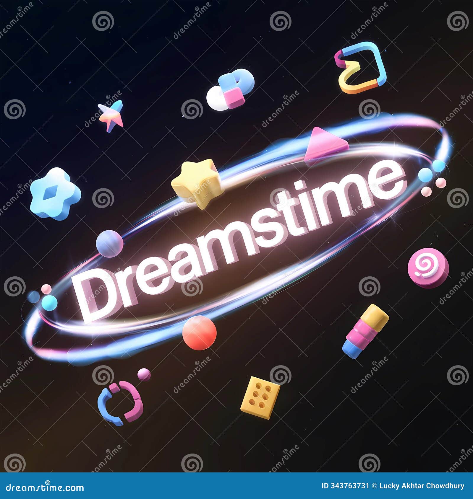 Dreamstime Logo Idea Cartoon Vector | CartoonDealer.com #7622645