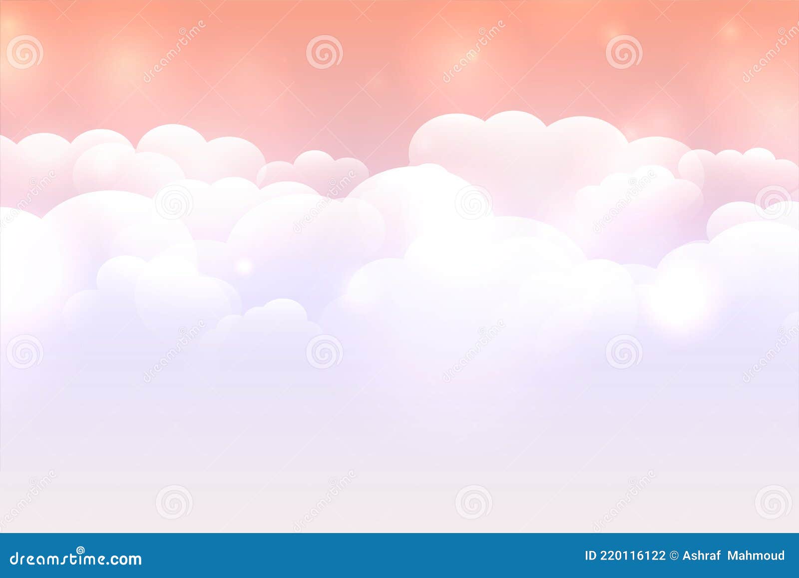 Dreamy Cloud Background