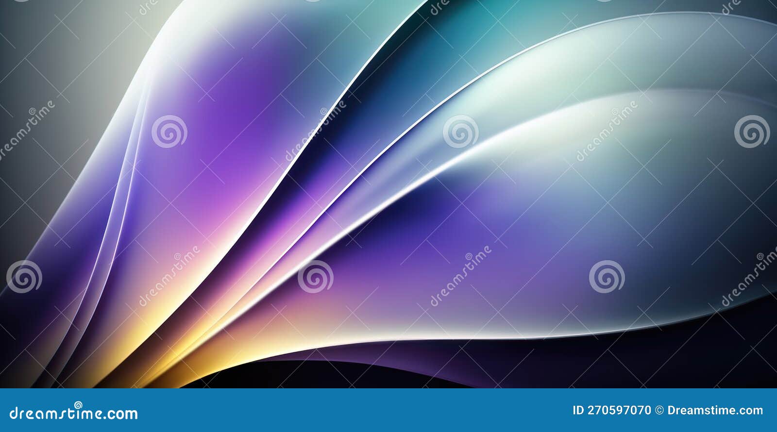 Dreamy Gradient Lines in Cool Purple and Blue Tones. Abstract ...