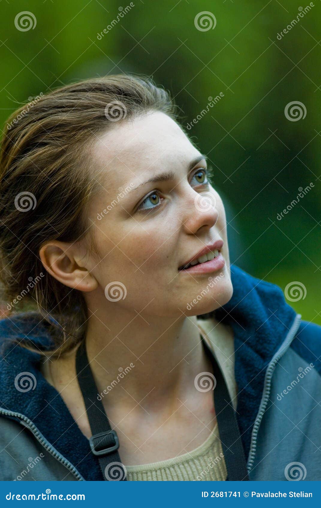 Dreamy look stock image. Image of imagine, dreamy, outdoors - 2681741