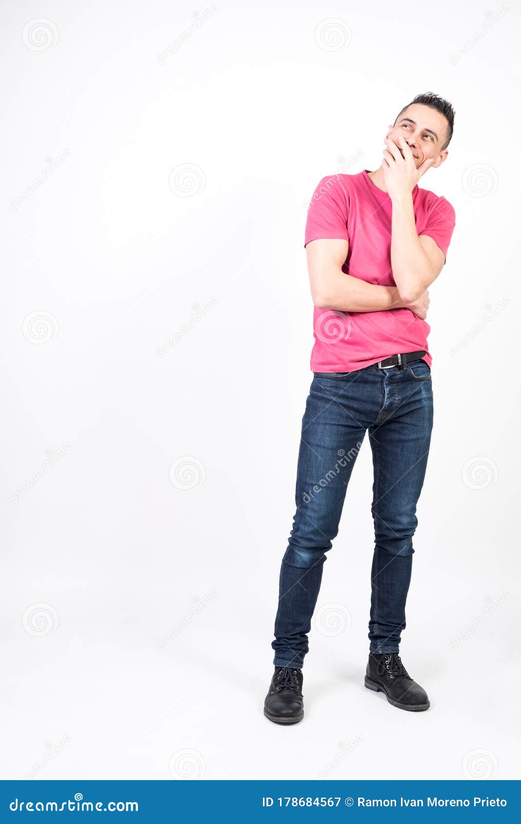 Dreamy man stock image. Image of natural, isolated, abstracted - 178684567