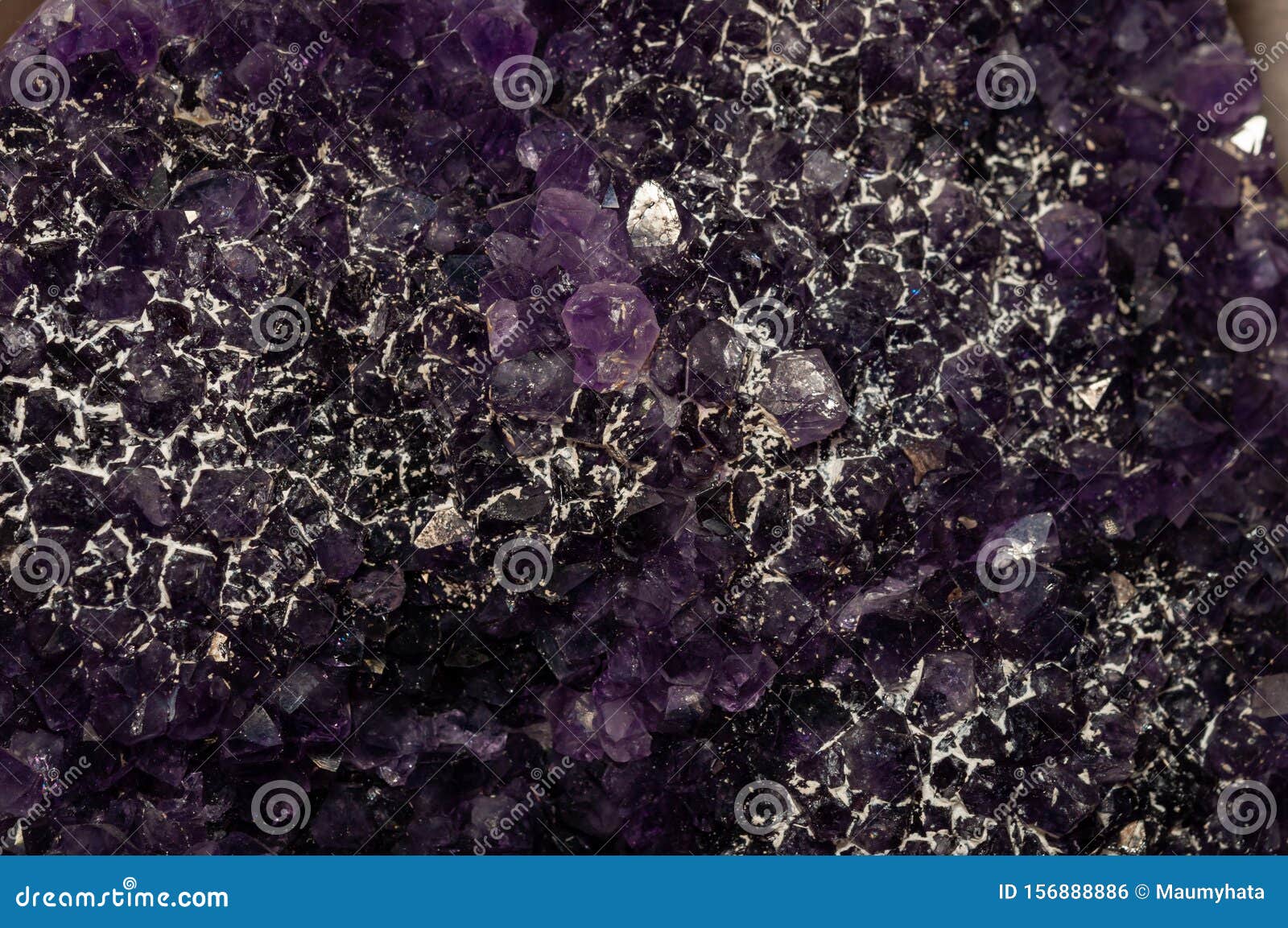 Dreamy Purple Amethyst Crystal Background Stock Photo - Image of ...