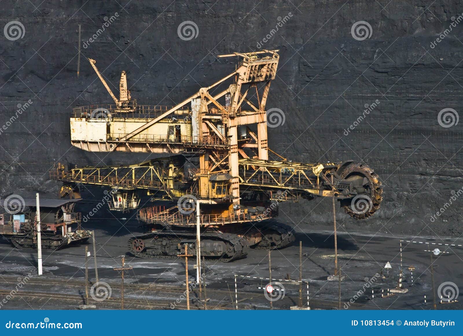 Dredge stock photo. Image of dredge, mining, cast, load - 10813454