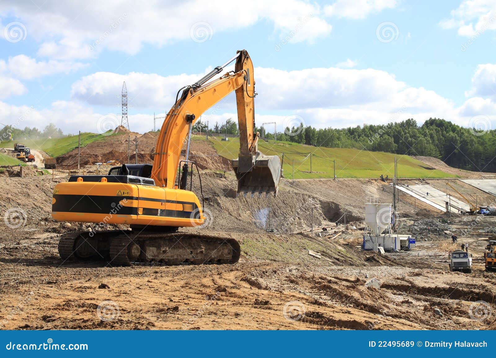 Dredge stock image. Image of digging, work, ladle, iron - 22495689