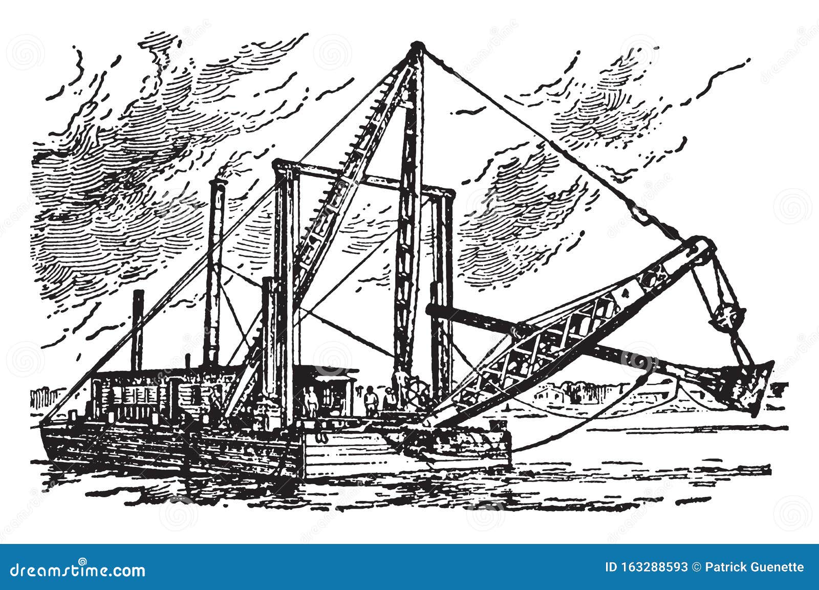 Dredge Toy Cartoon Vector | CartoonDealer.com #55138557