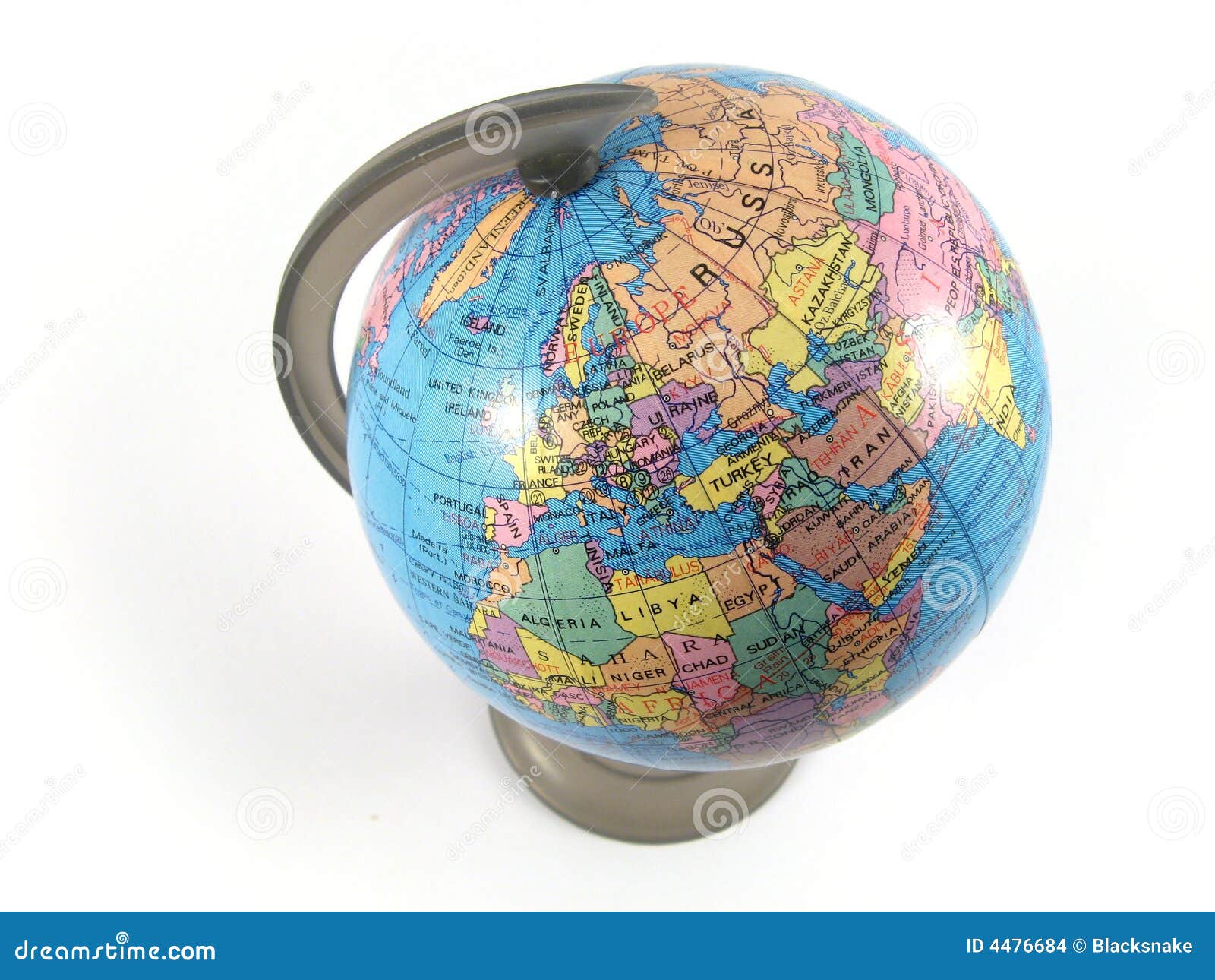 Drehende Kugel-Erde stockfoto. Bild von kugel, drehen - 4476684