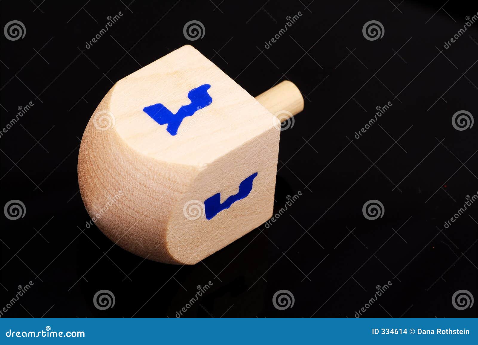 Dreidel stock photo. Image of seasonal, wooden, ethnic - 334614