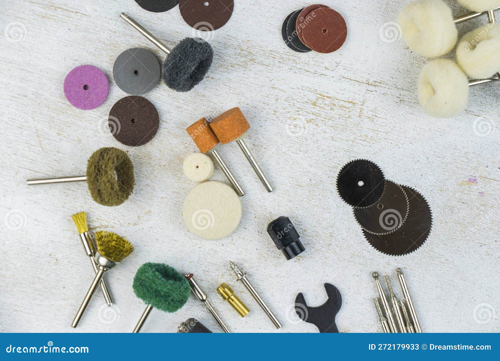 Dremel Rotary Kit, Dremel Heads, Instrument for Handwork Stock Image ...