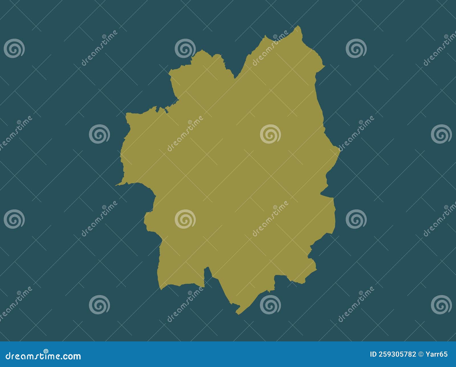 Drenas, Kosovo. Solid. No Legend Stock Illustration - Illustration of ...
