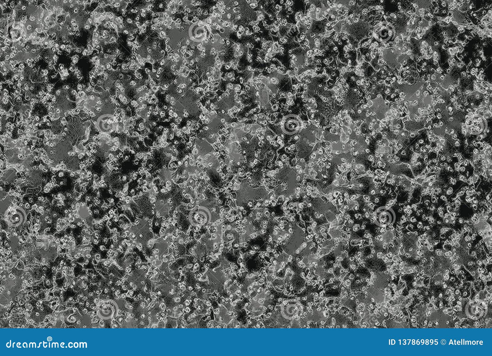 Drenched Texture Of A Liquid With Gas Bubbles Royalty-Free Stock ...