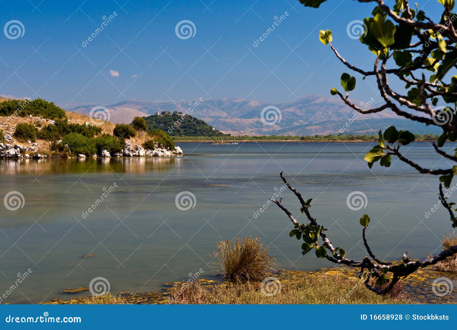 Drepano lake stock photo. Image of province, green, drepano - 16658928