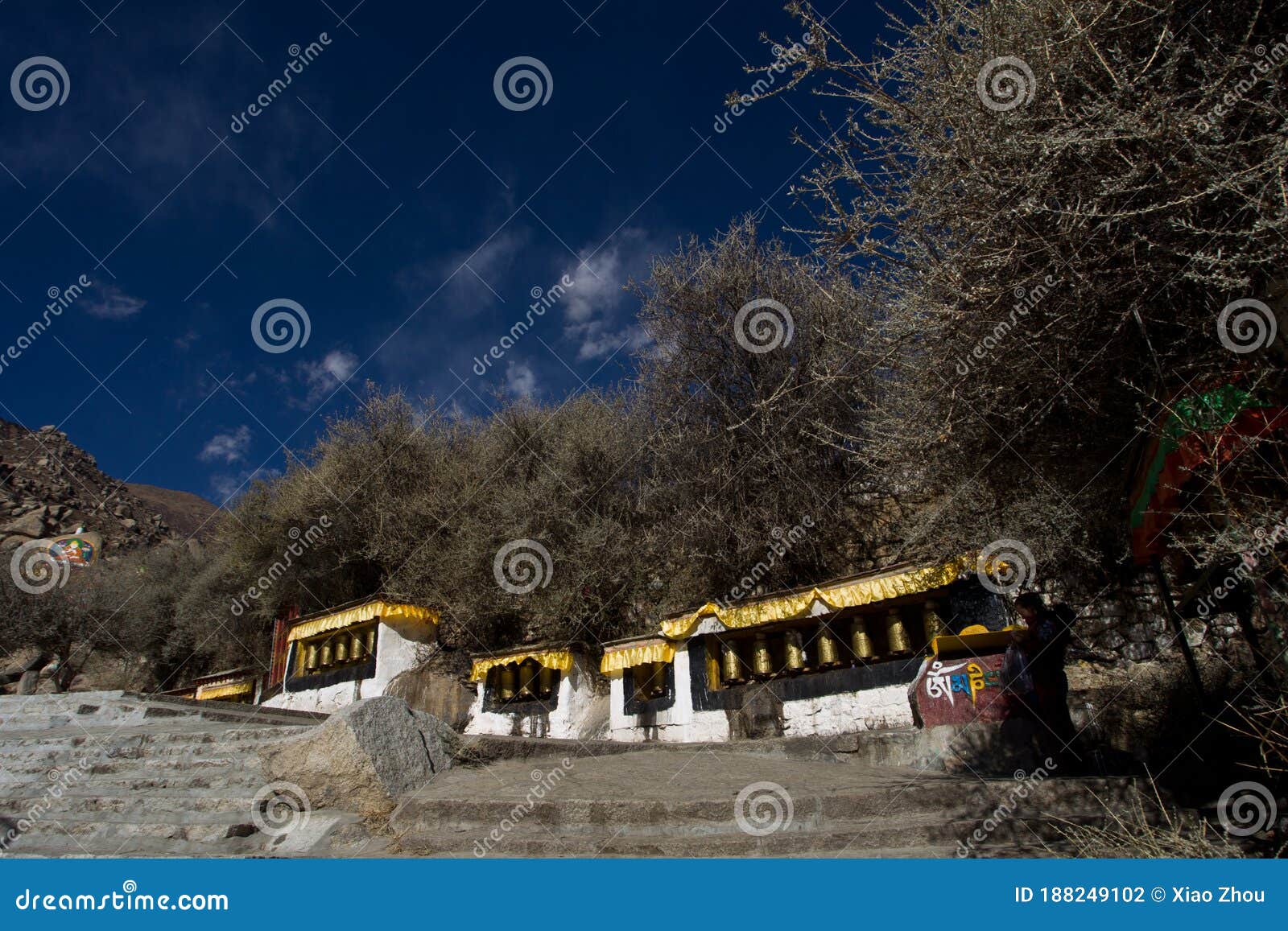 Drepung Monastery stock photo. Image of farmland, culture - 188249102