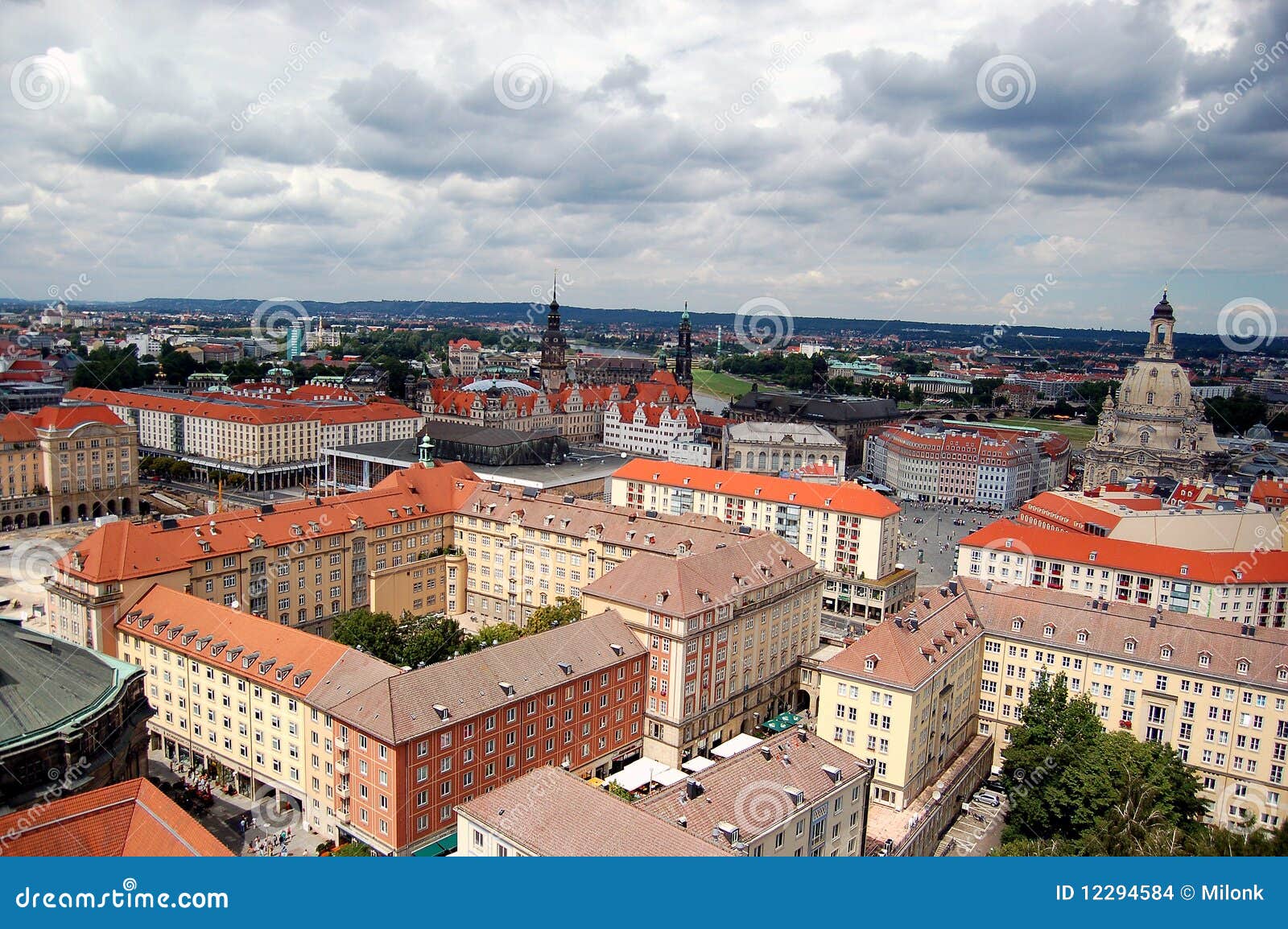 Dresda fotografia stock. Immagine di cityscape, torretta - 12294584