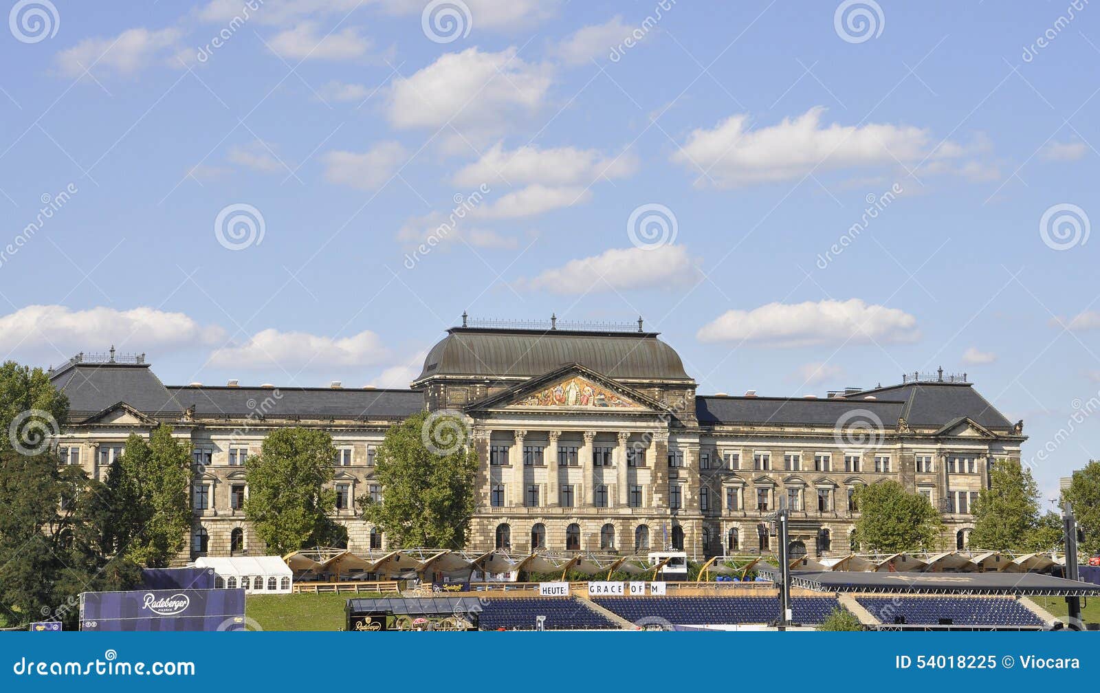 Dresda, Il 28 Agosto: Monumento Storico Da Dresda in Germania Immagine ...