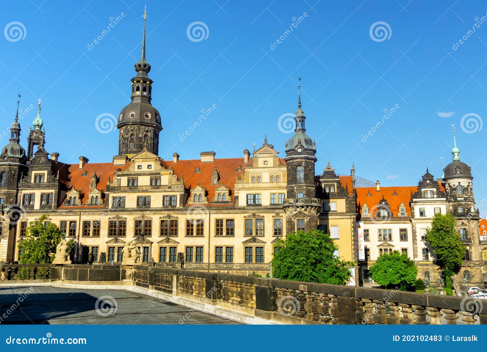 Dresden Cathedral in Germany Stock Image - Image of germany, heaven ...