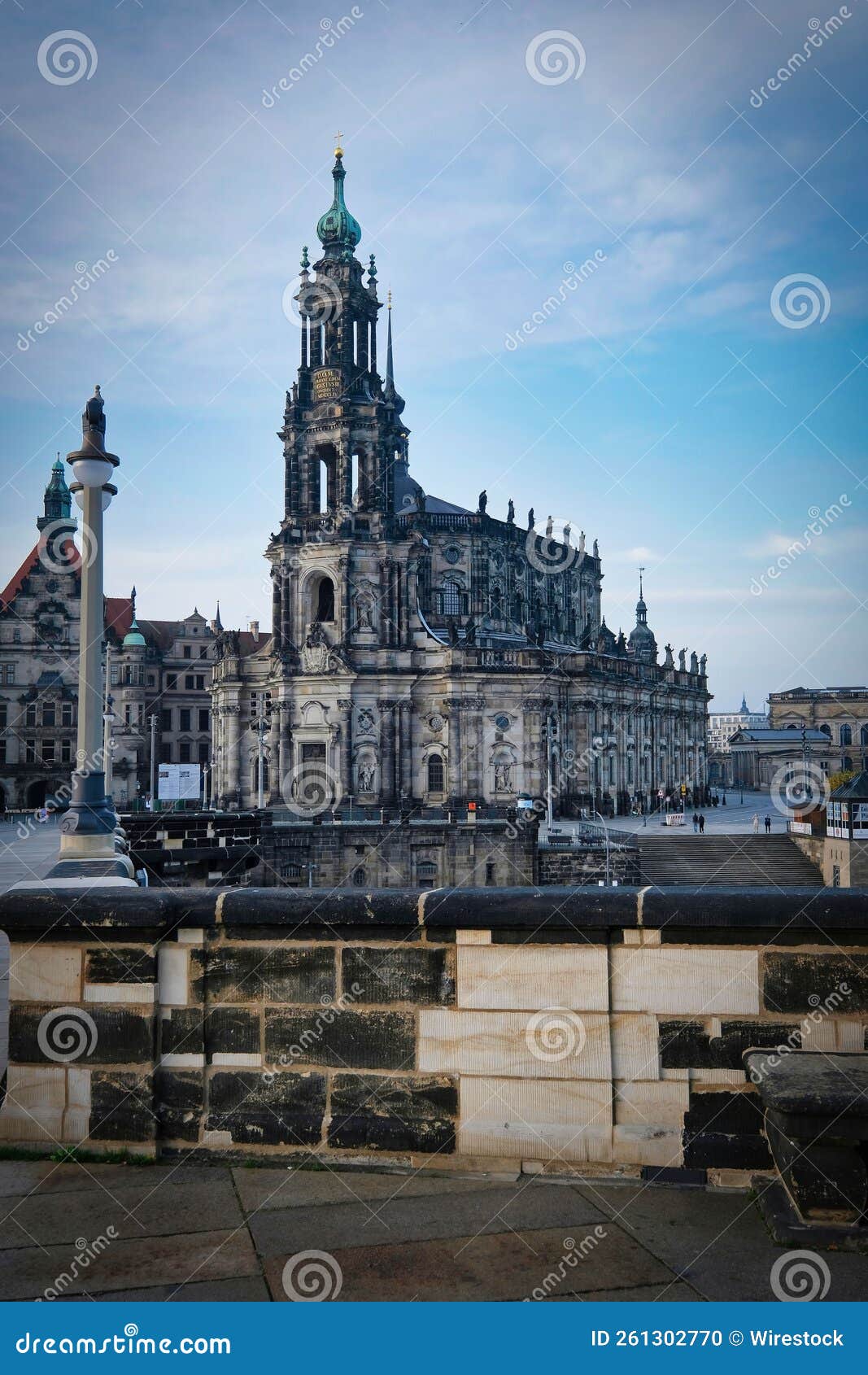 Dresden Cathedral, or the Cathedral of the Holy Trinity in Germany ...