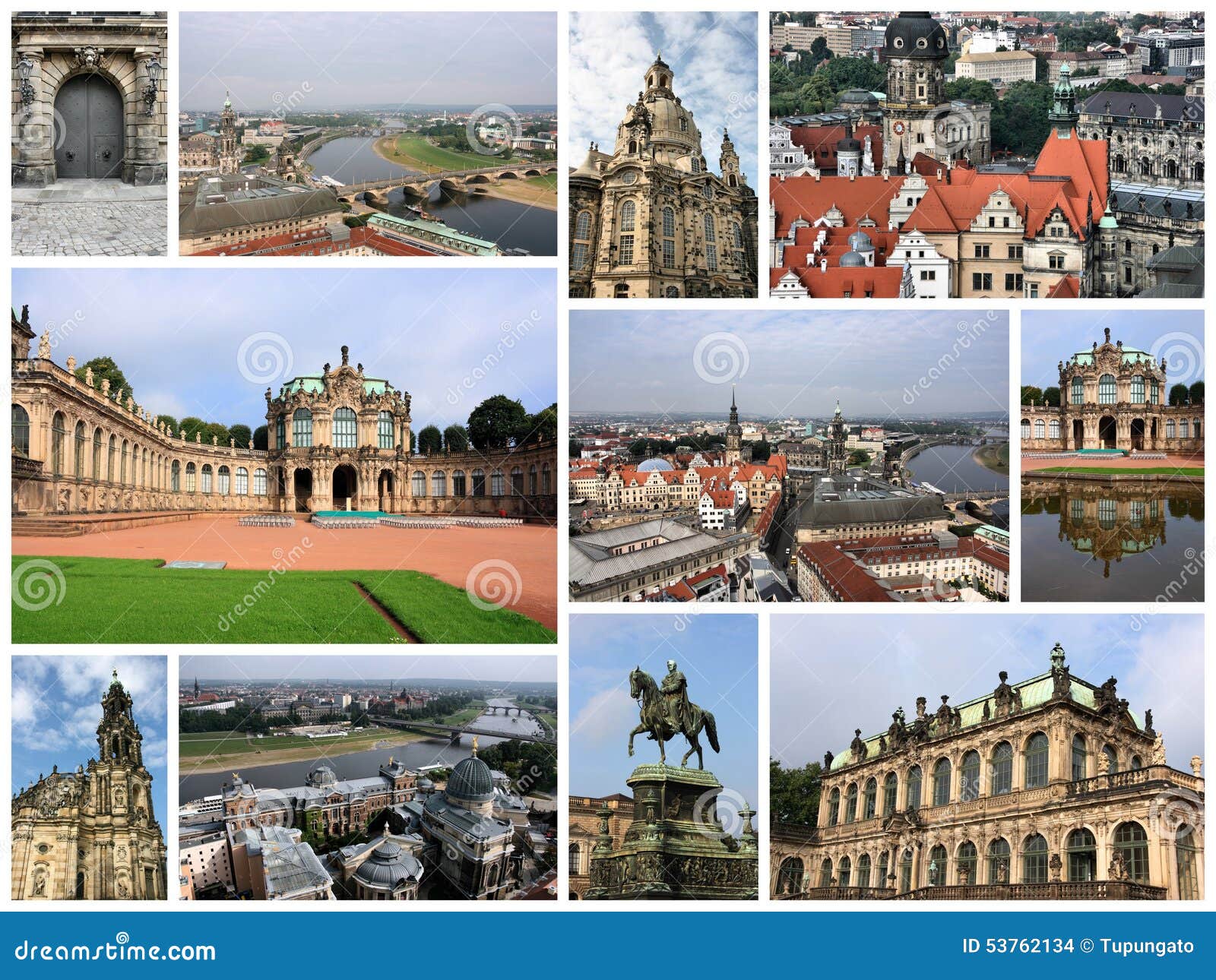 Dresden-Collage stockfoto. Bild von collage, bilder, fotos - 53762134