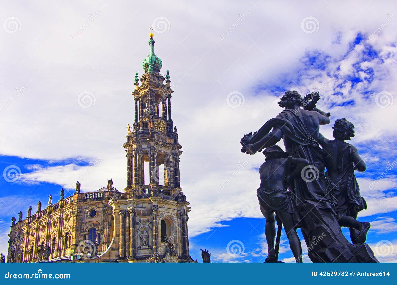 Dresden landscape stock photo. Image of germany, dome - 42629782