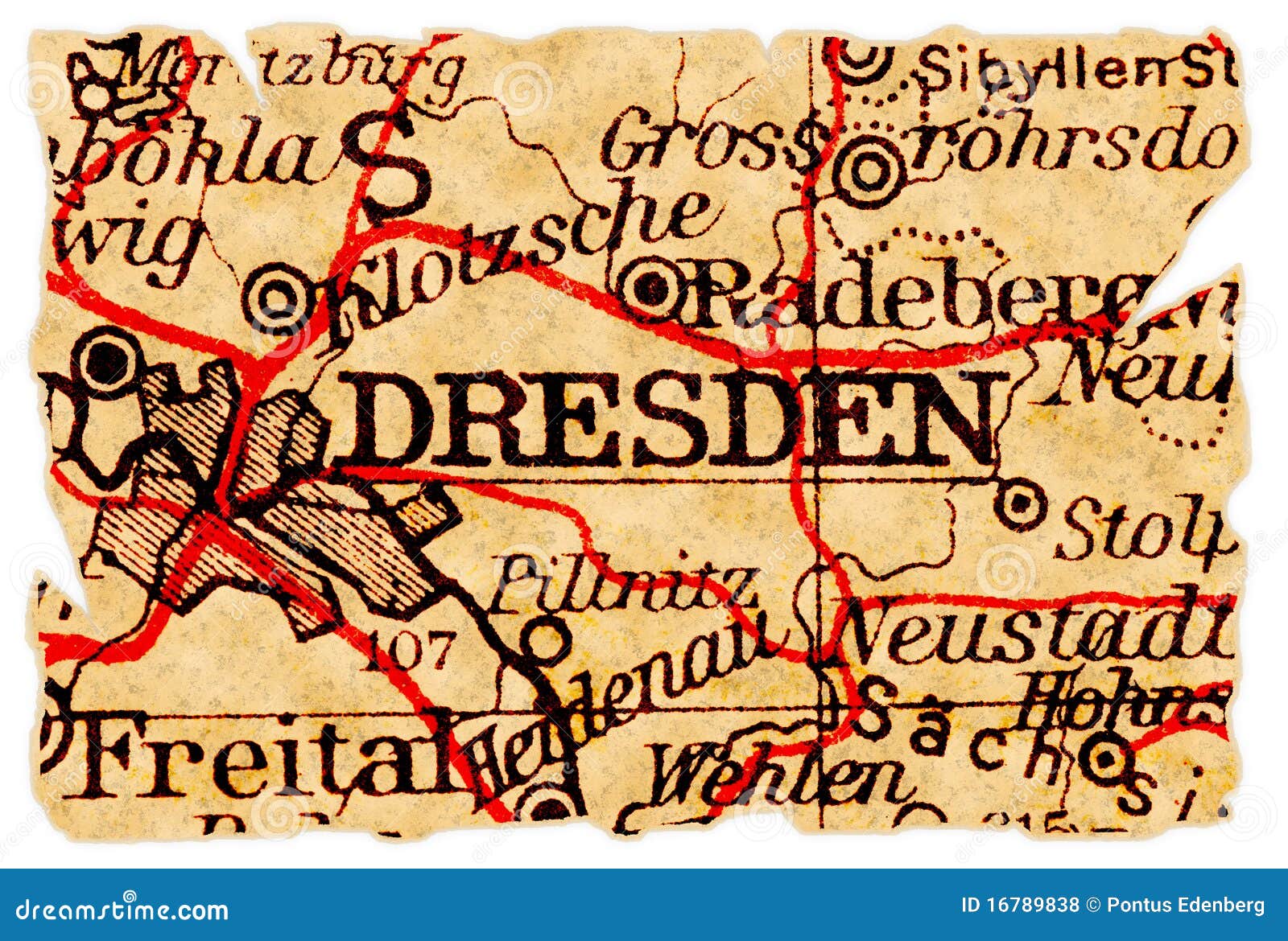 Dresden Old Map Stock Photos - Free & Royalty-Free Stock Photos from ...