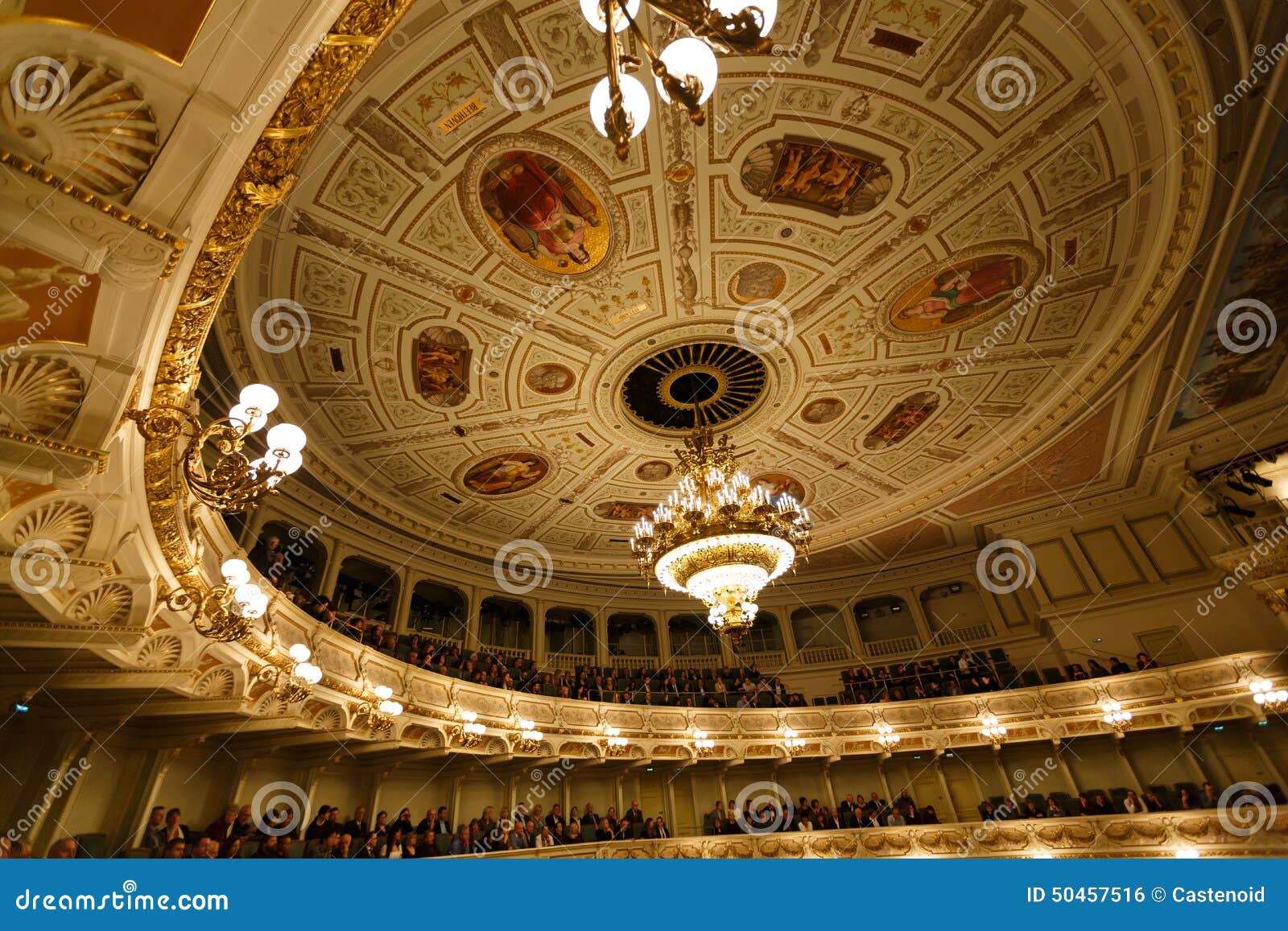 Dresden opera house indoor editorial photo. Image of assembly - 50457516