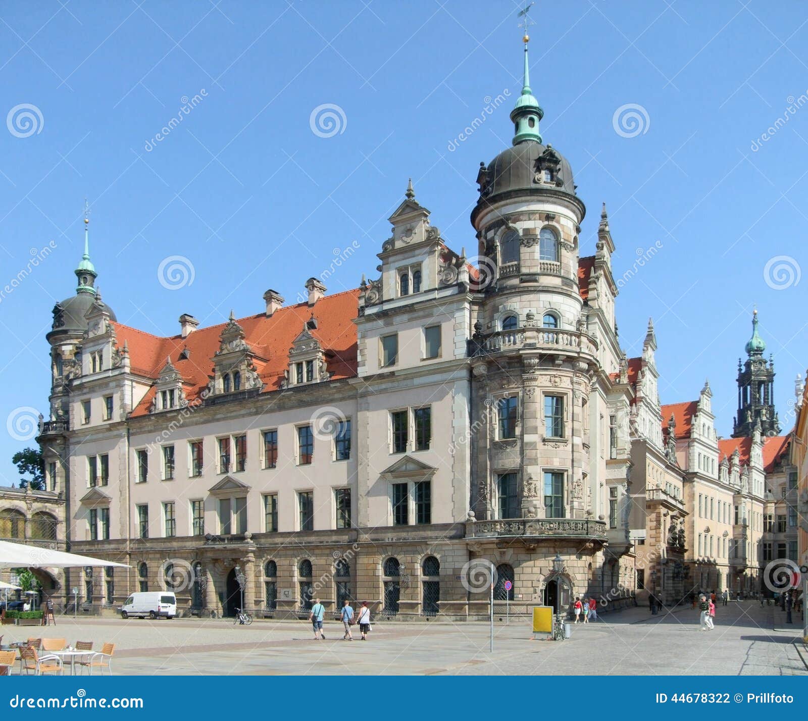 Dresden in Saxony stock photo. Image of dresden, building - 44678322