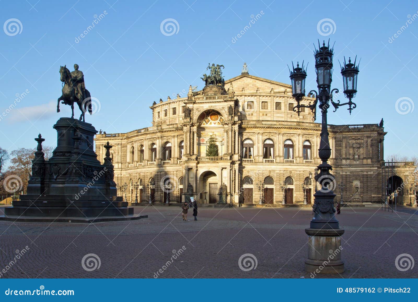 Dresden, Semper Opera stock photo. Image of sightseeing - 48579162
