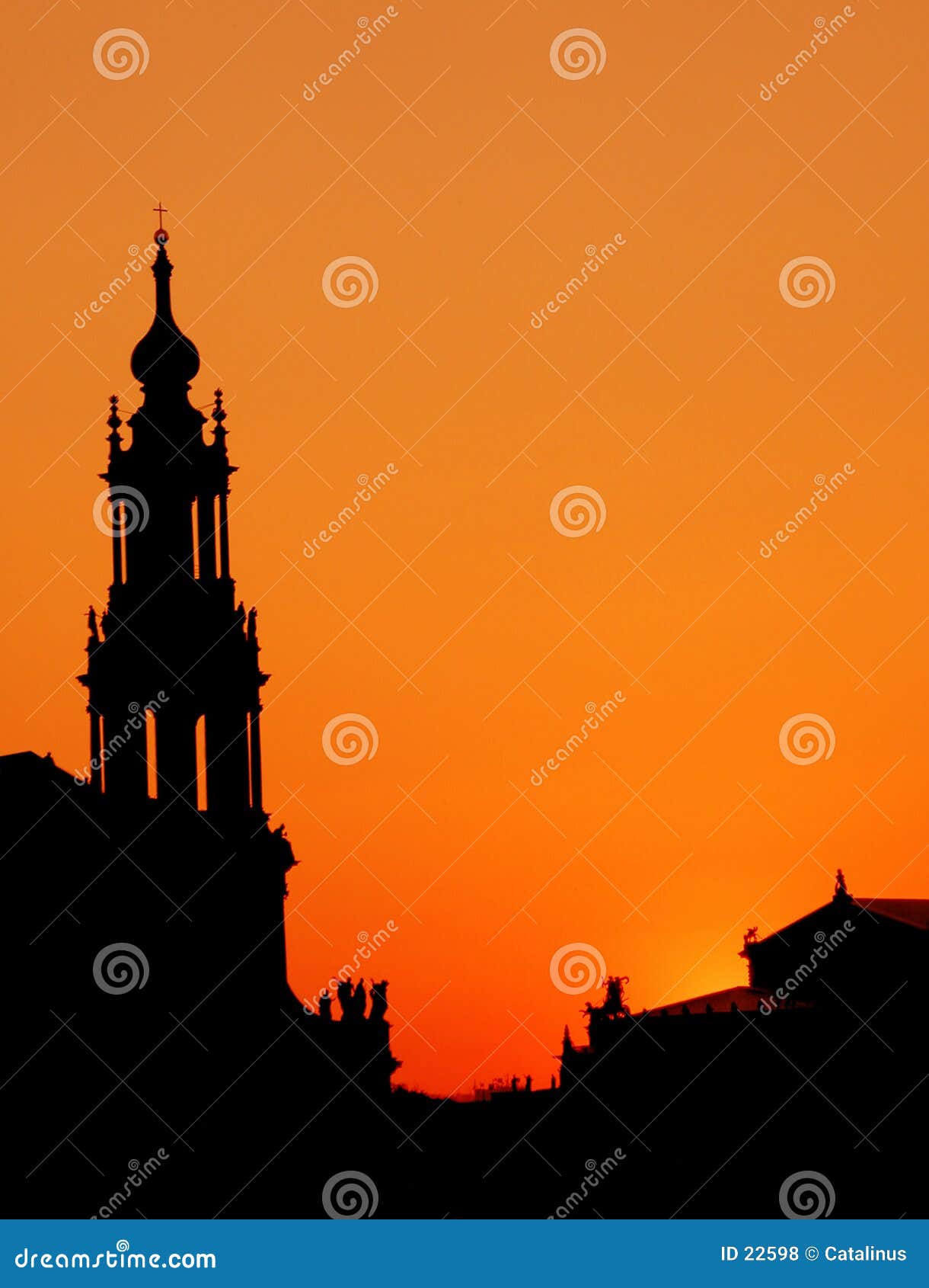 Dresden symbols stock photo. Image of chapel, chapels, roof - 22598