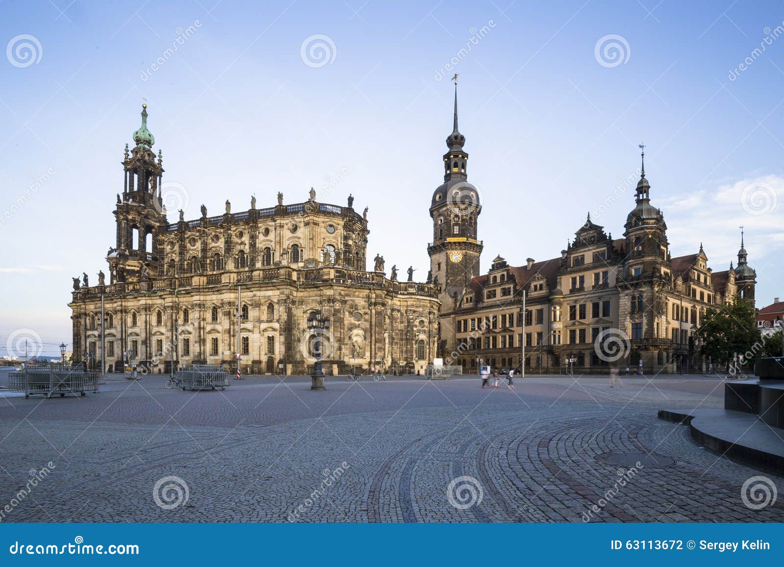 Dresdner Residenzschloss (Dresden Castle), Germany Stock Photo - Image ...