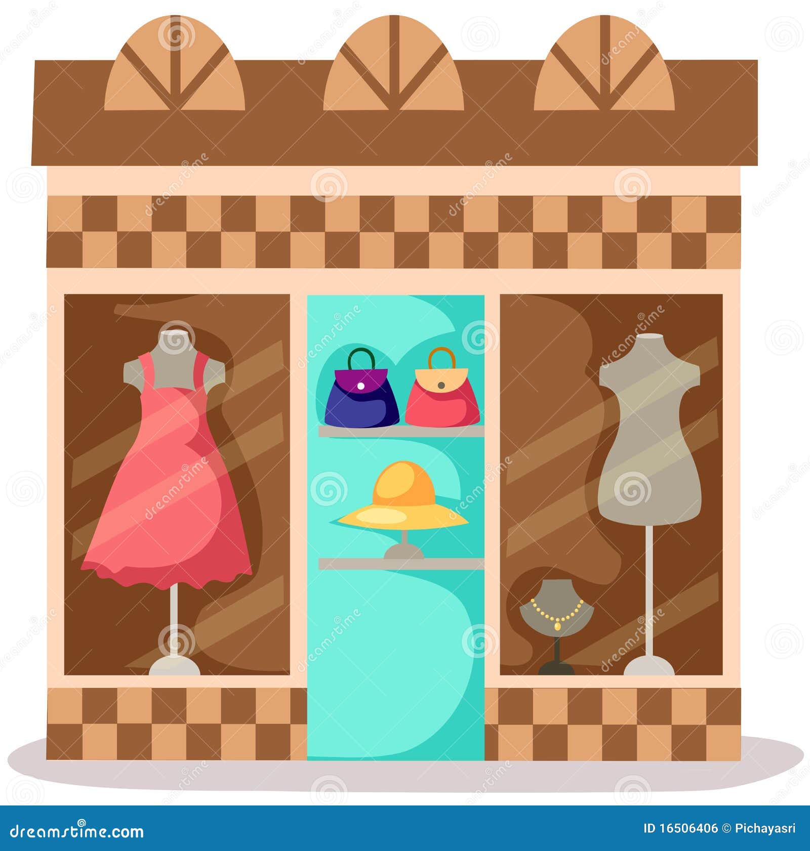 Clothes Store Clipart