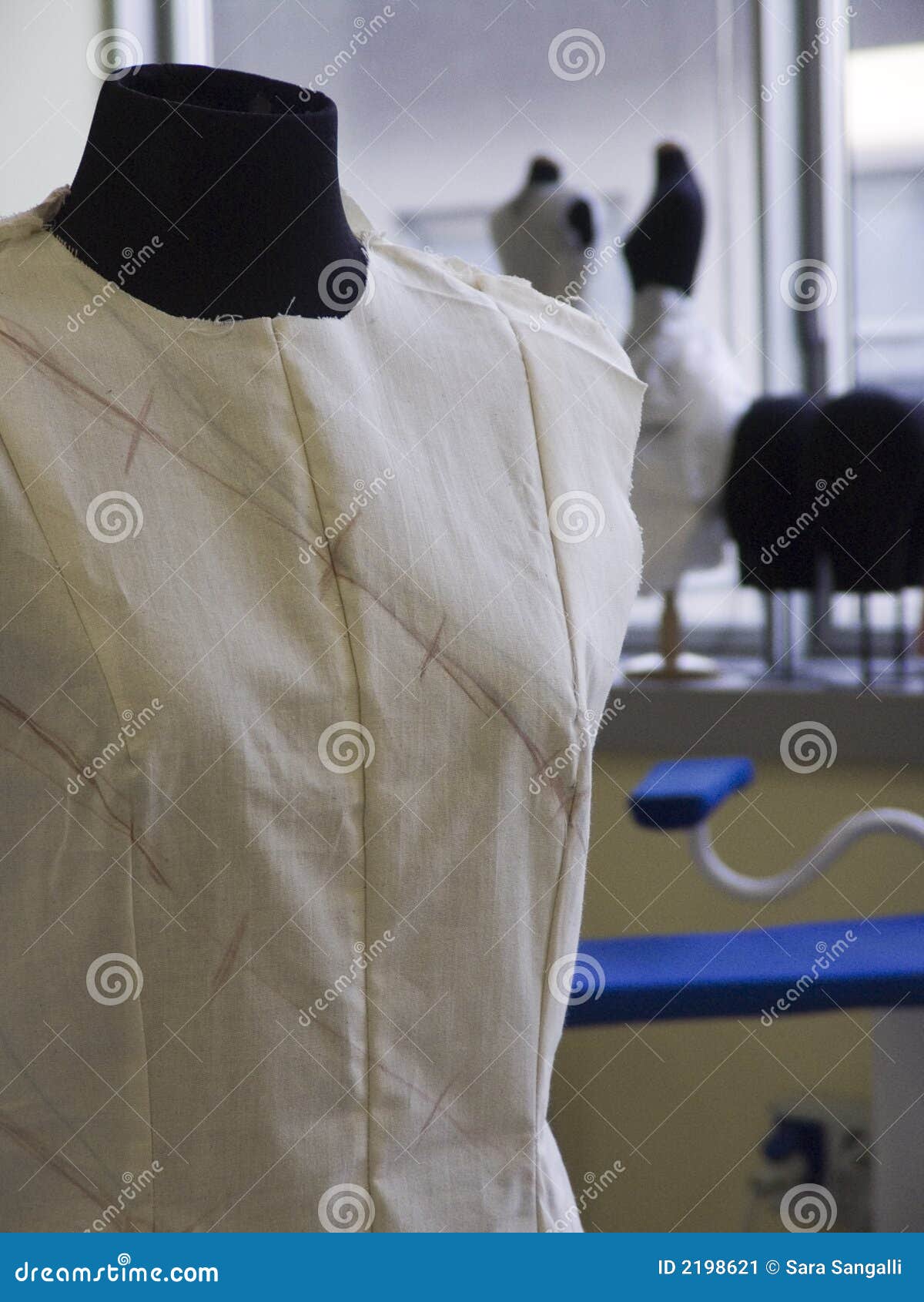 Dressed Dummy stock image. Image of tailoring, burlap - 2198621