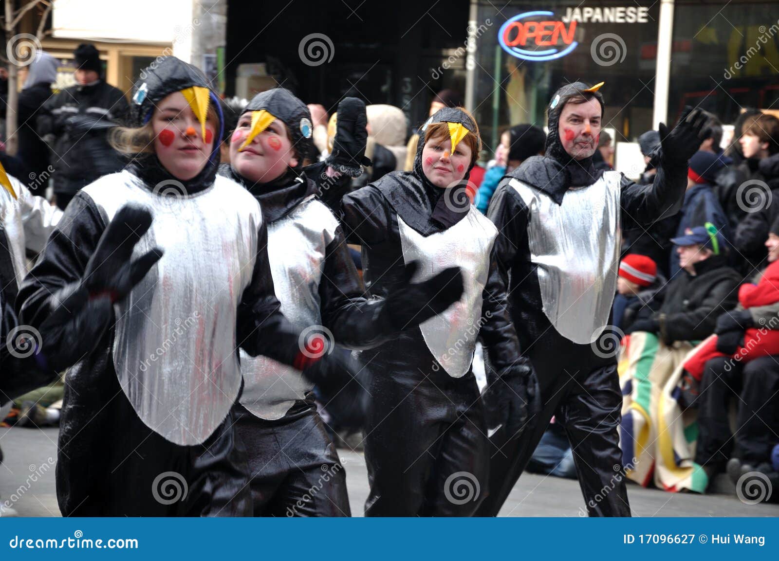Dressed Up People in the Santa Parade, 2011 Editorial Photography ...