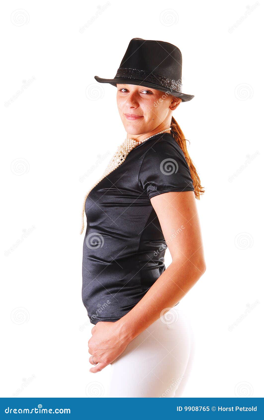 Dressed up woman. stock image. Image of brunette, business - 9908765