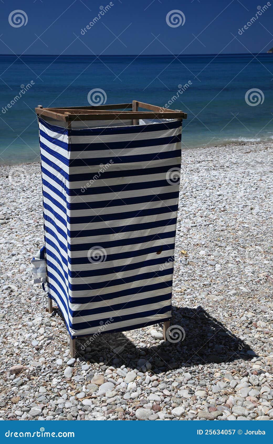 Dressing cabin at beach stock image. Image of resort - 25634057