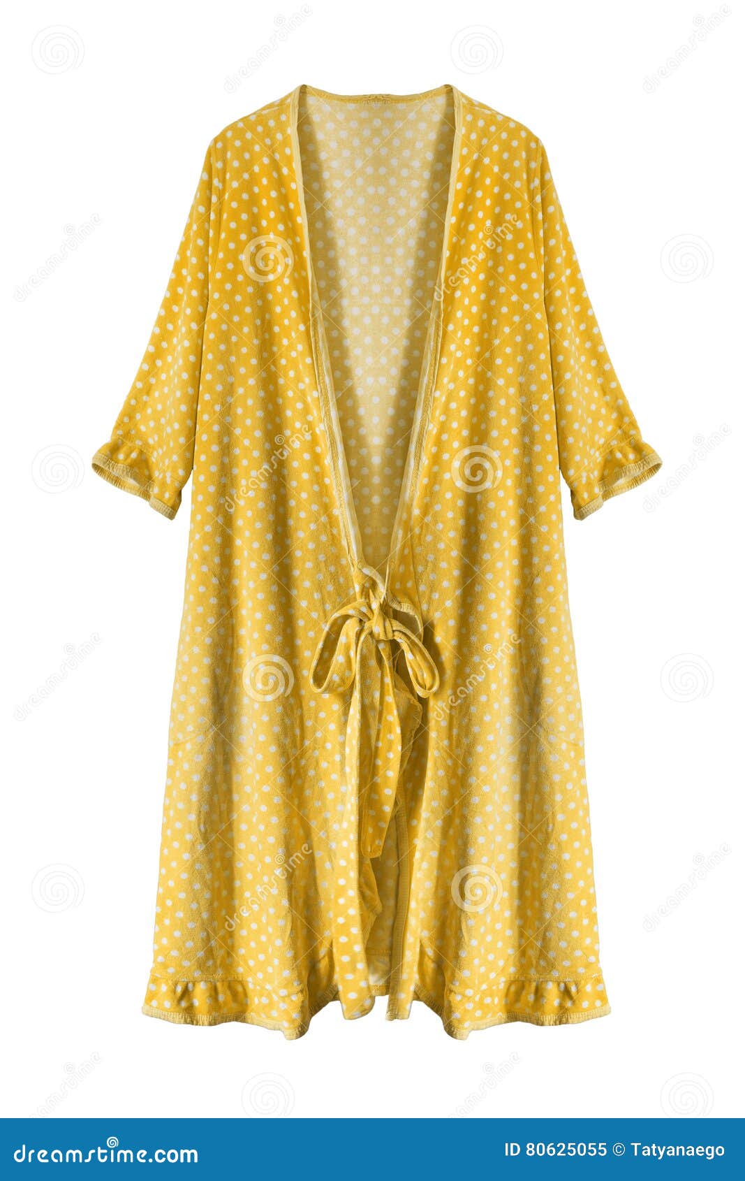 Dressing gown isolated stock image. Image of cloth, lady - 80625055