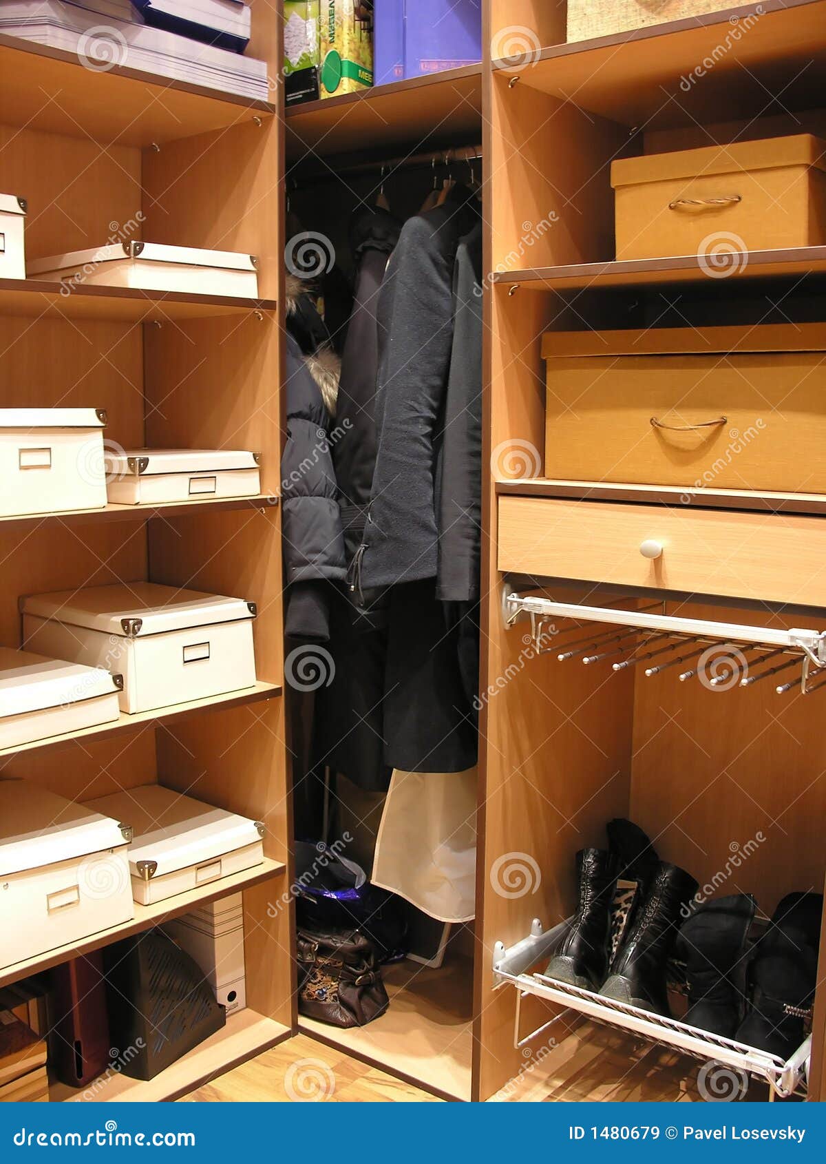 Dressing room 2 stock image. Image of storage, outerwear - 1480679