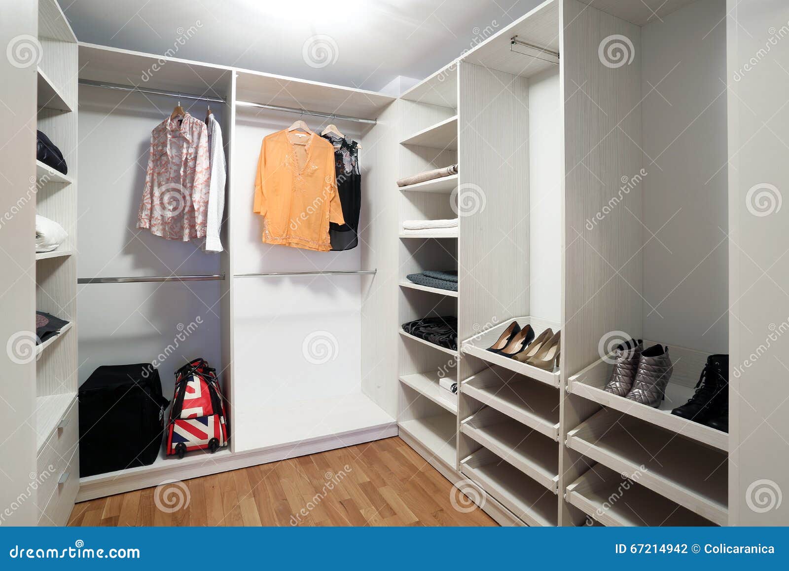 Dressing room stock photo. Image of modern, shirt, wood - 67214942