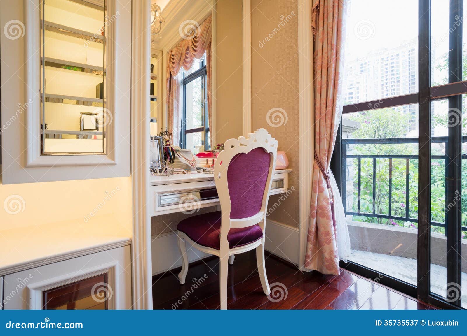 Dressing room stock image. Image of dressing, mirror - 35735537