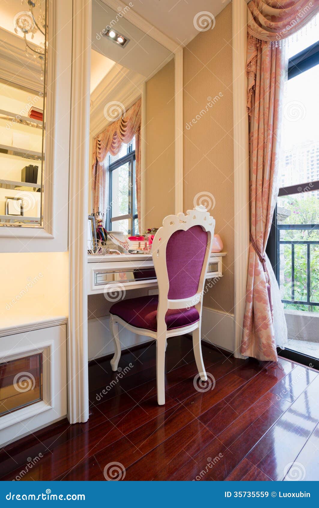 Dressing room stock image. Image of dressing, door, interior - 35735559