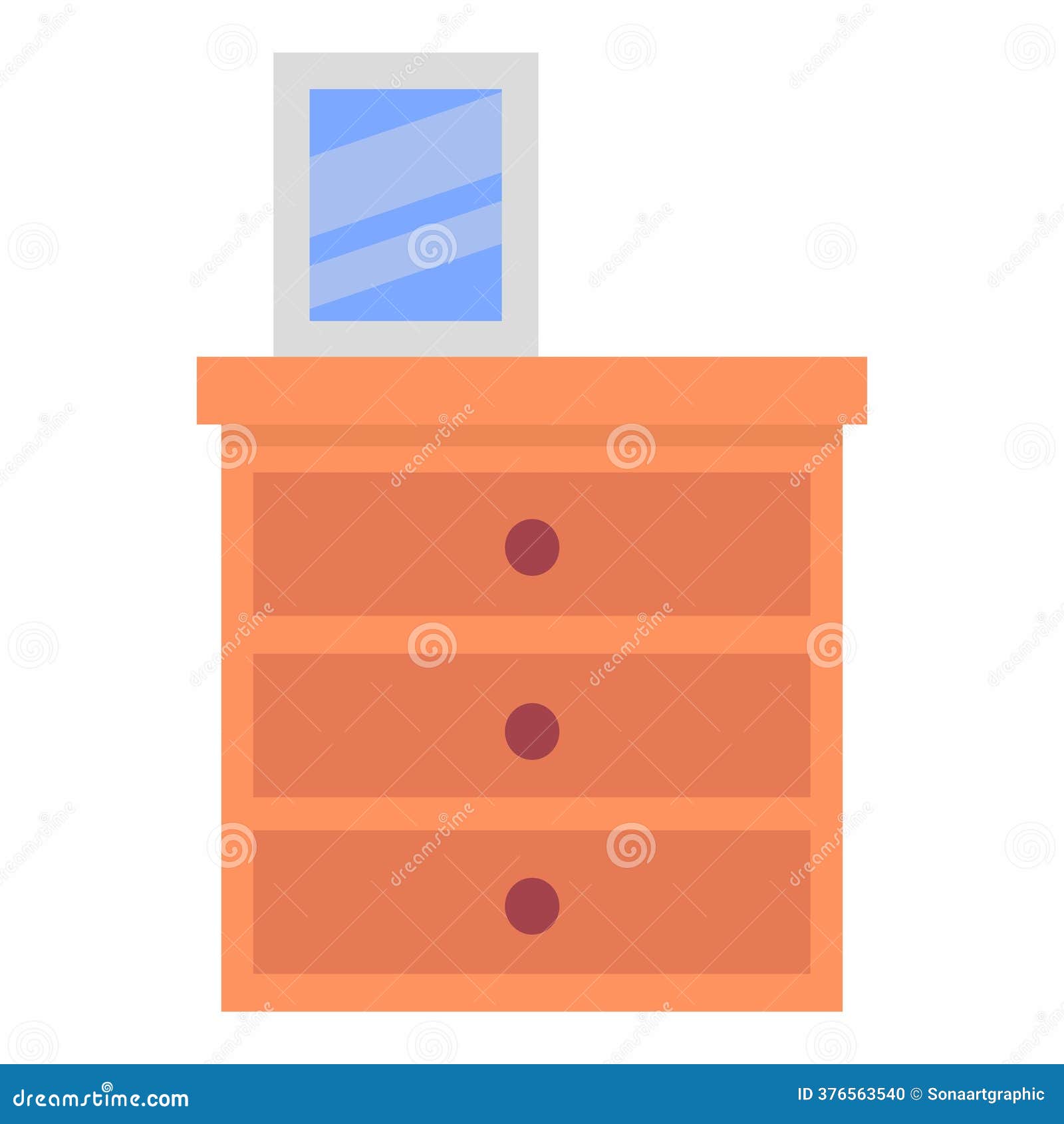 Dressing Table With Mirror, Female Boudoir For Applying Makeup ...